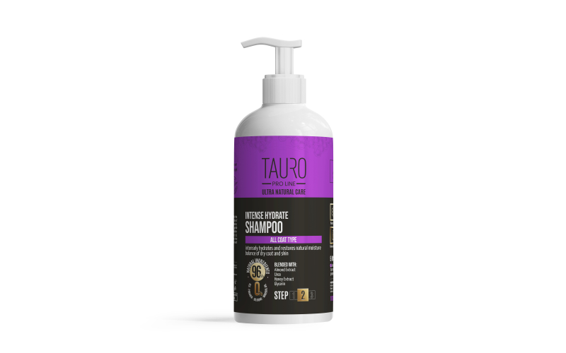TAURO PRO LINE Ultra Natural Care intense hydrate shampoo for dogs and ...