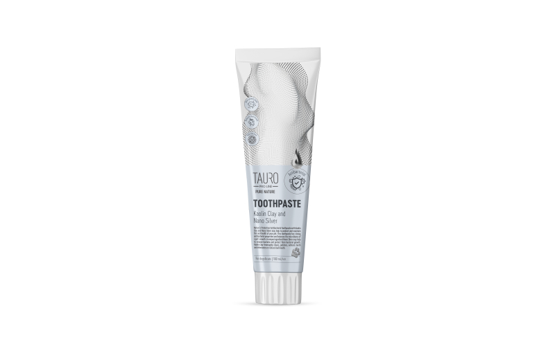 TAURO PRO LINE Pure Nature toothpaste with white clay (kaolin), zeolite ...